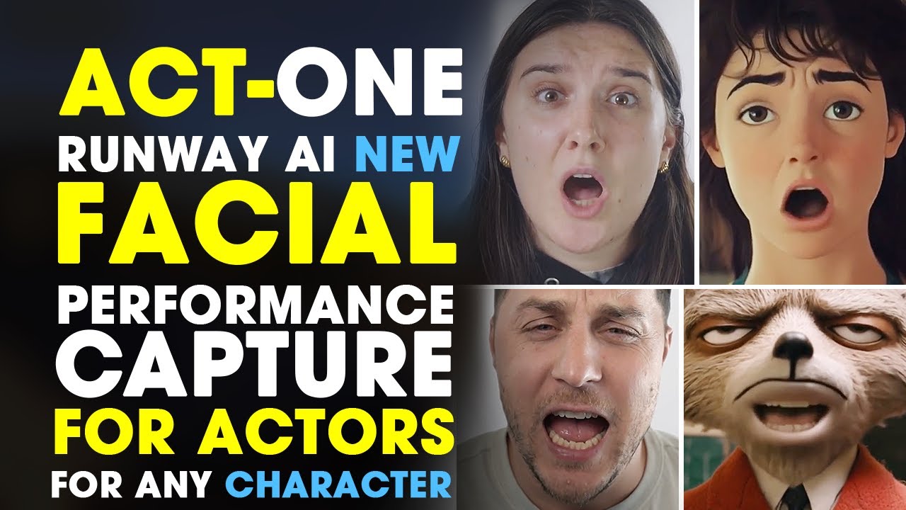 Introducing Act-One | Runway AI Facial Performance Capture for Actors ...