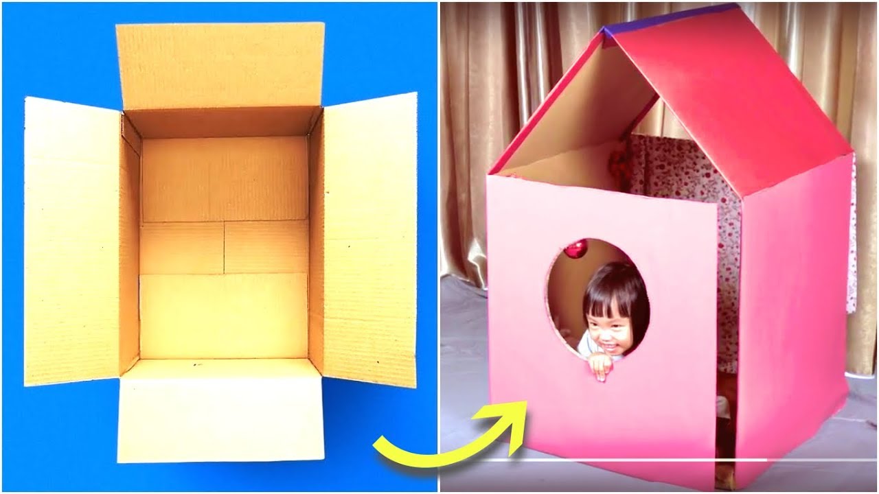 6 cool cardboard hacks you should know - YouTube