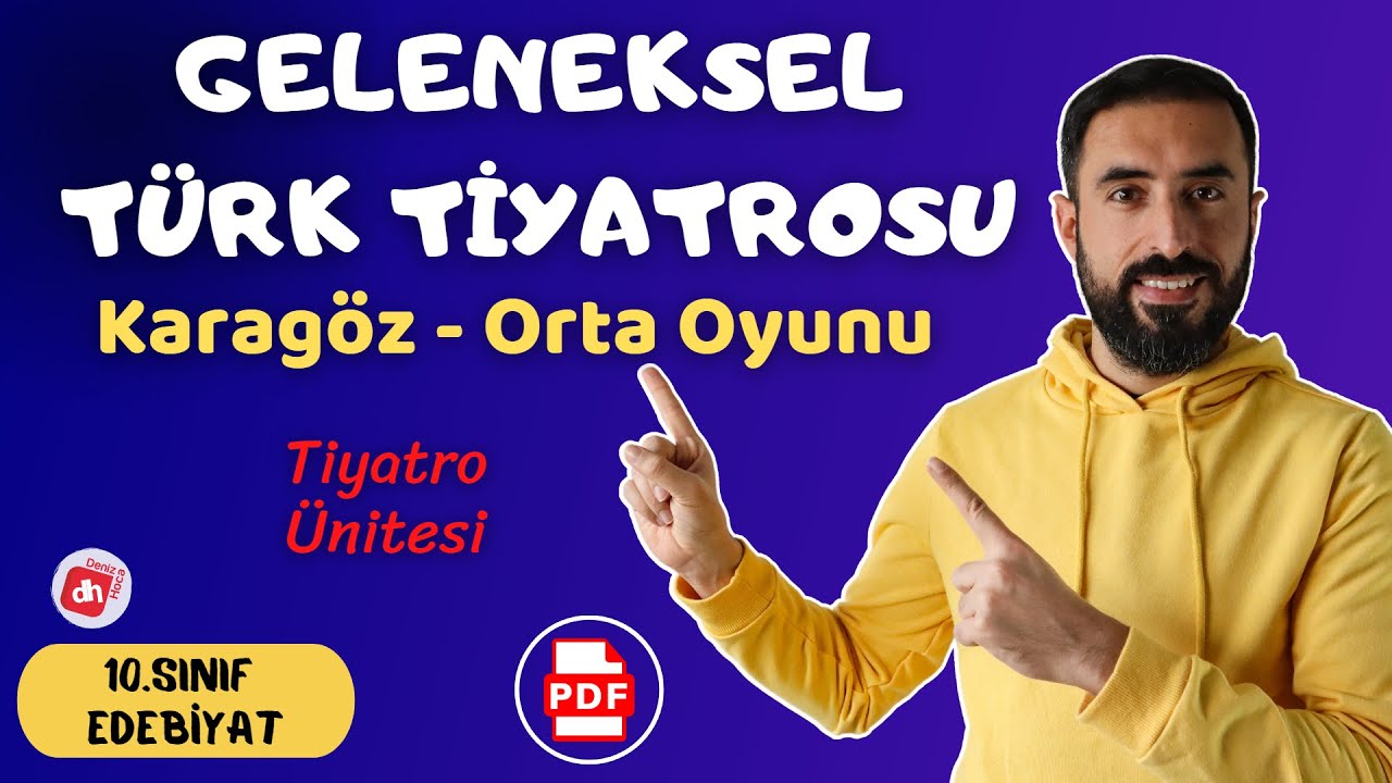 Geleneksel Türk Tiyatrosu KARAGÖZ - ORTA OYUNU📌 10.Sınıf Edebiyat ...