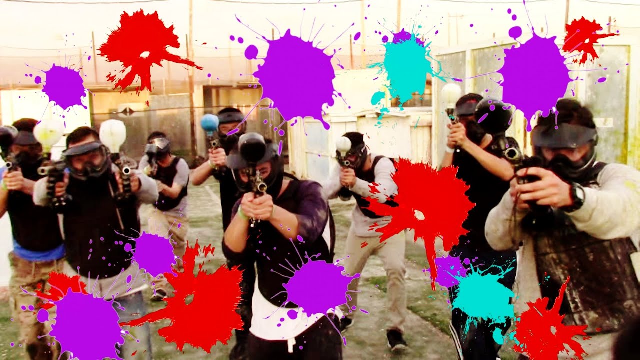 PAINTBALL COD Style: Epic Capture the Flag - YouTube