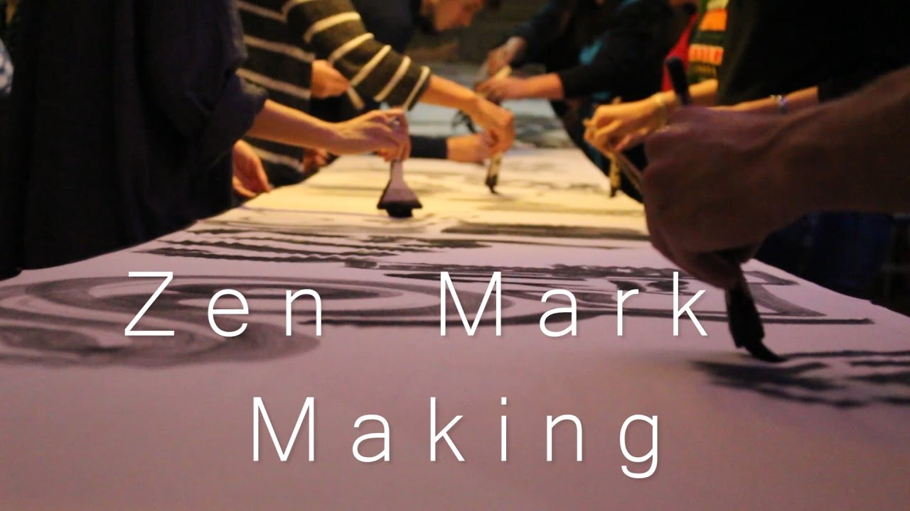Experiencing The Process of Zen Mark Making - YouTube