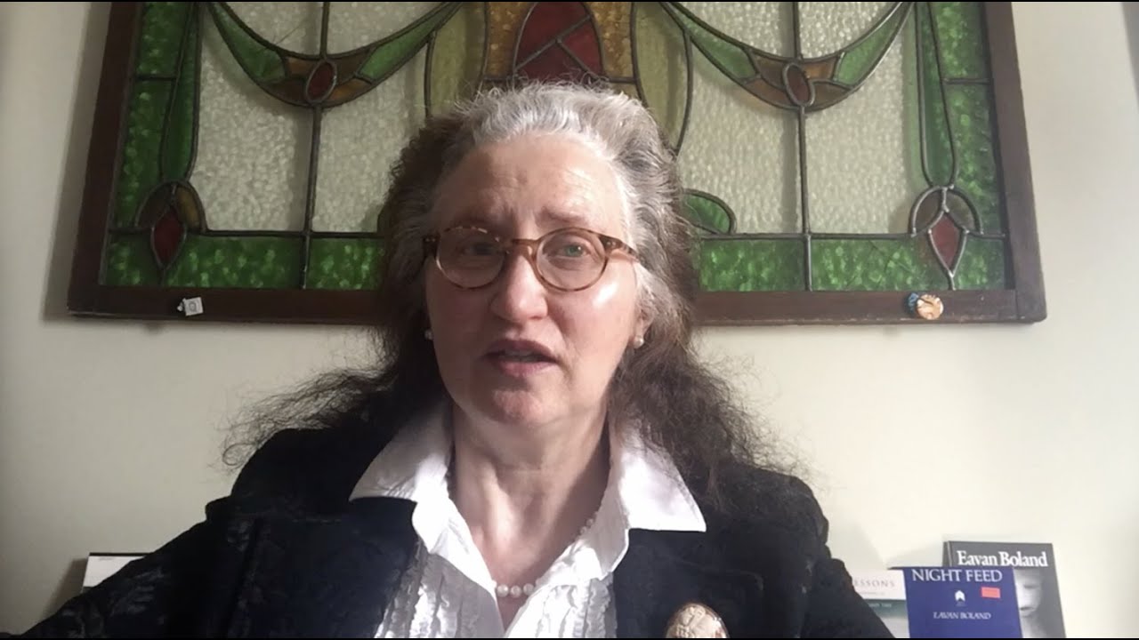 Poetry: Anne Fitzgerald - Tribute to Eavan Boland - YouTube