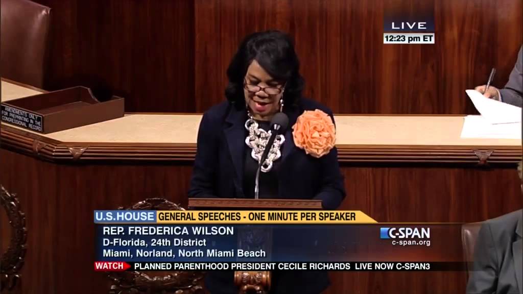 Congresswoman Frederica Wilson Celebrates Feeding South Florida - YouTube