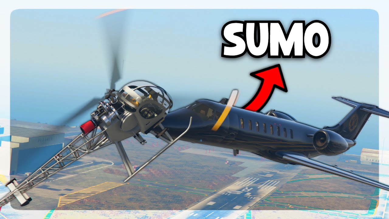 GTA V SKY SUMO - YouTube