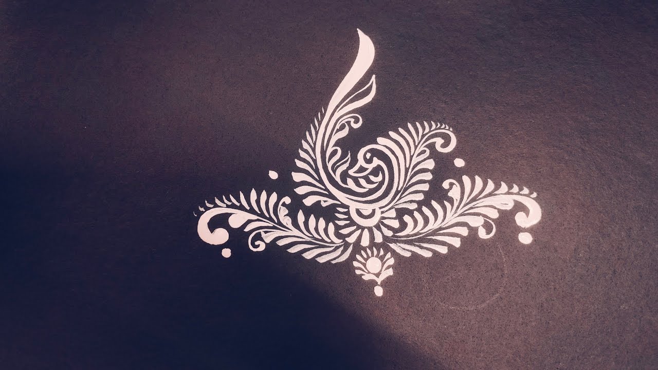 alpona design #kalka design #art #creative #viral #simpil Kalka - YouTube