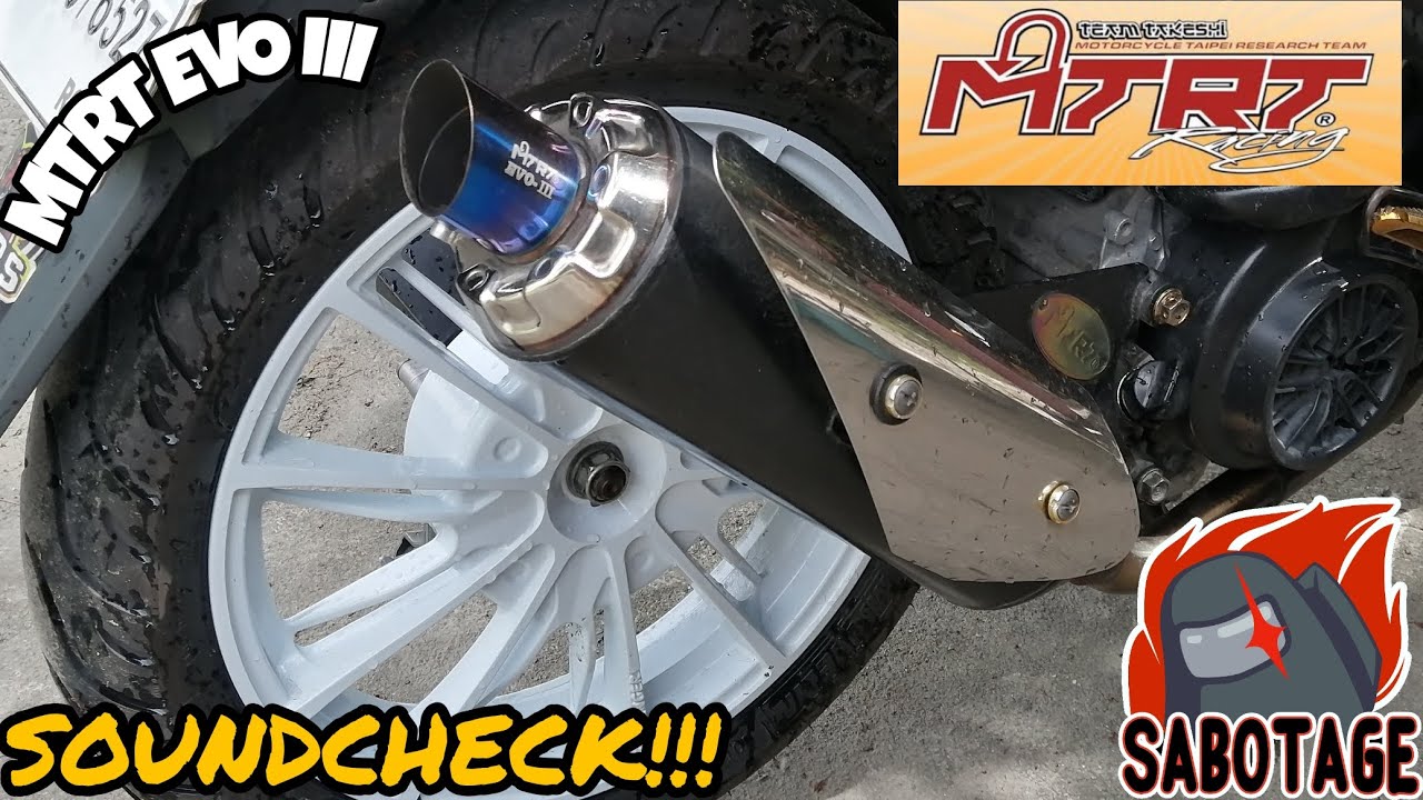 MTRT EVO 3 pipe | Honda beat FI v2 | Soundcheck | On Board Sounds ...