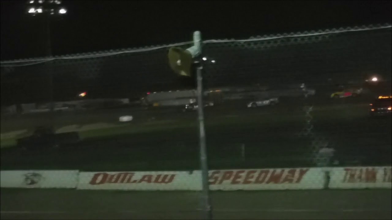 Outlaw Speedway - June 8, 2018 - Street Stock Main - YouTube