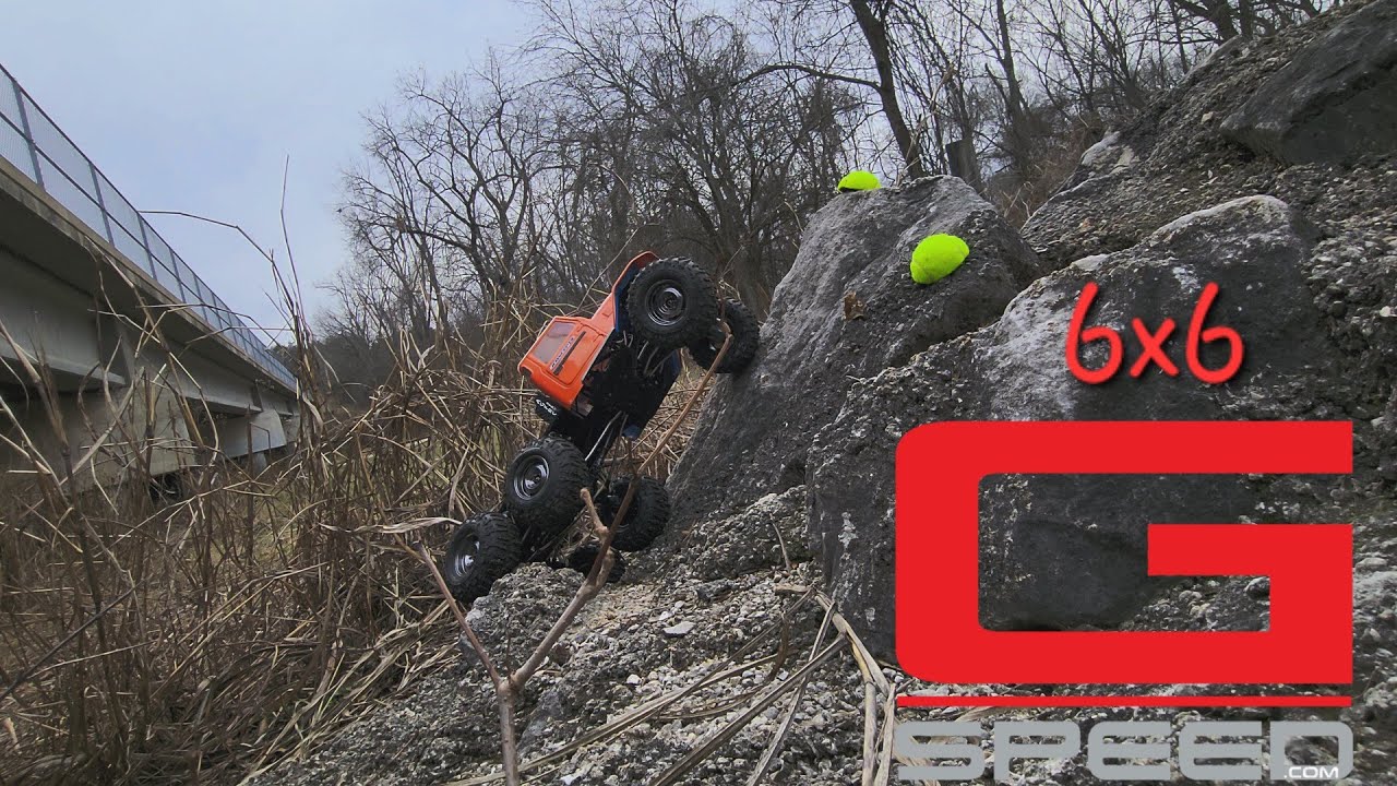 Gspeed 6x6 Hardline. Capra in the front TRX in the Back - YouTube