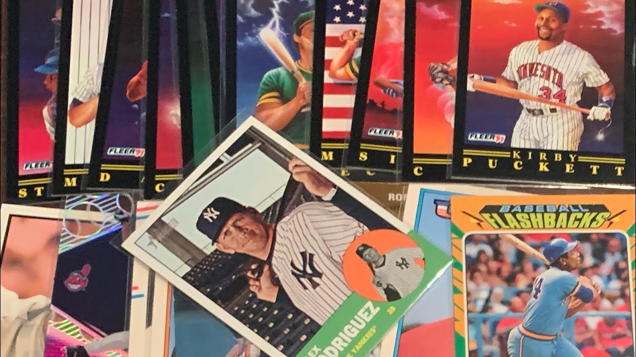 Fun With Baseball Cards! - YouTube