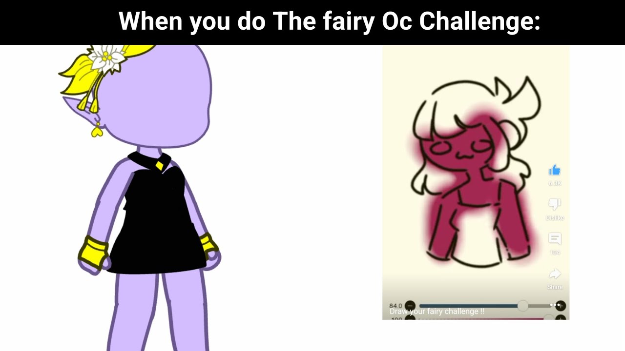 Fairy Oc Challenge be Like: 😀 - YouTube