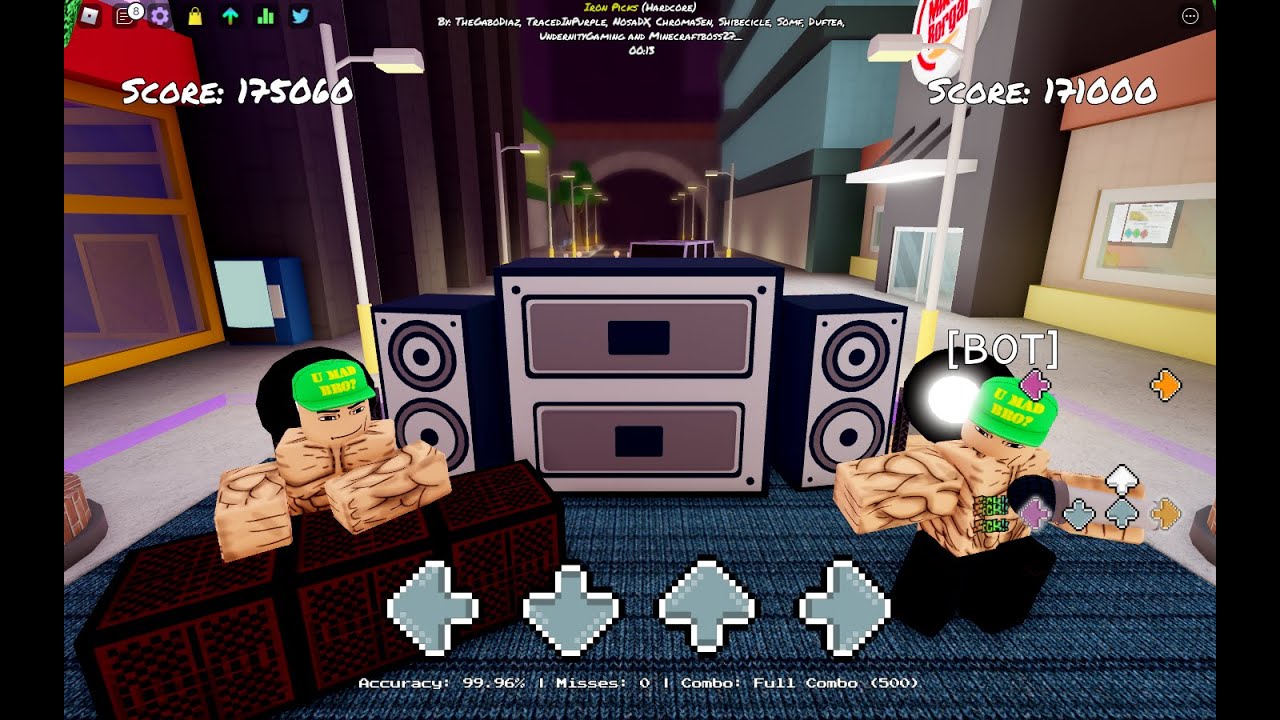 Stick Blocks Animation Showcase Roblox Funky Friday - YouTube