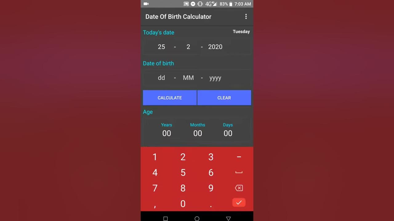 Date Of Birth Calculator YouTube date-of-birth-calculator-youtube