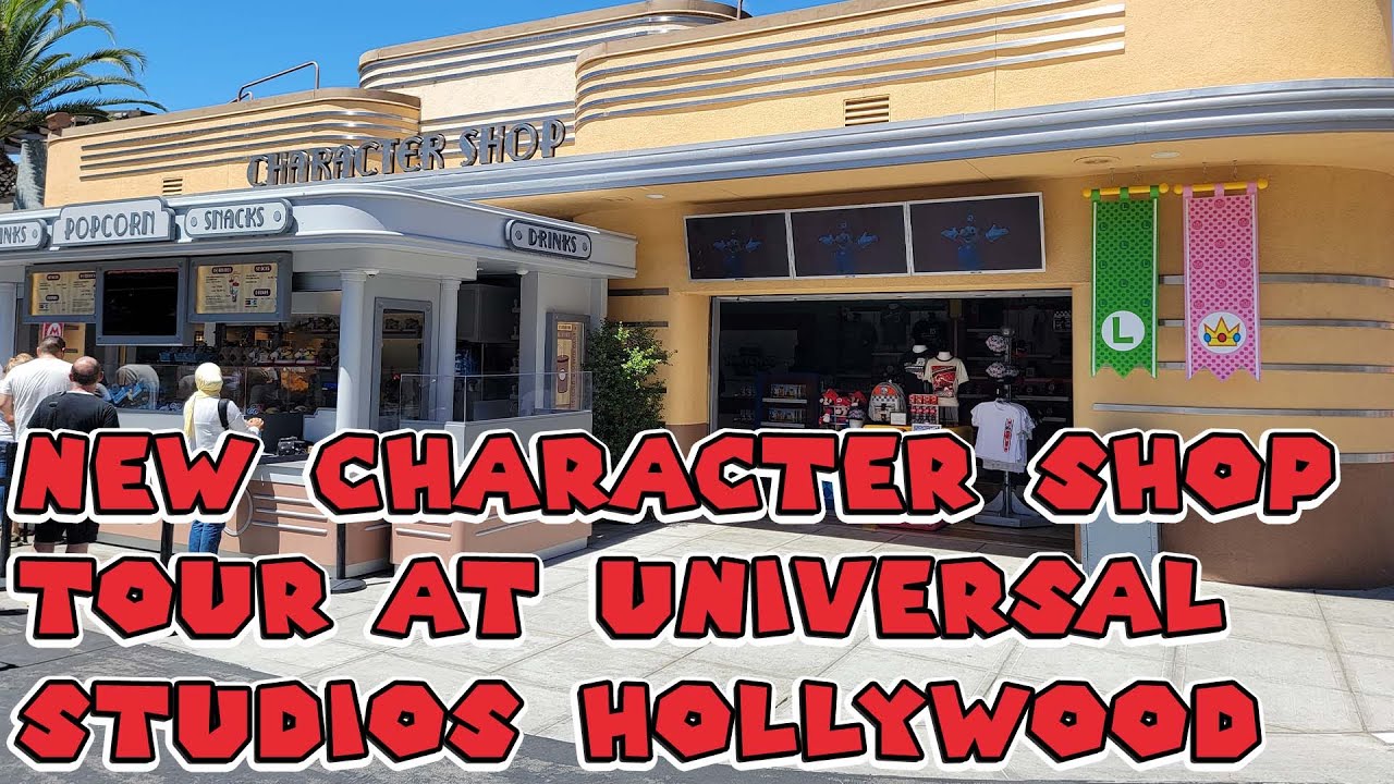 New Character Shop Opens at Universal Studios Hollywood - YouTube