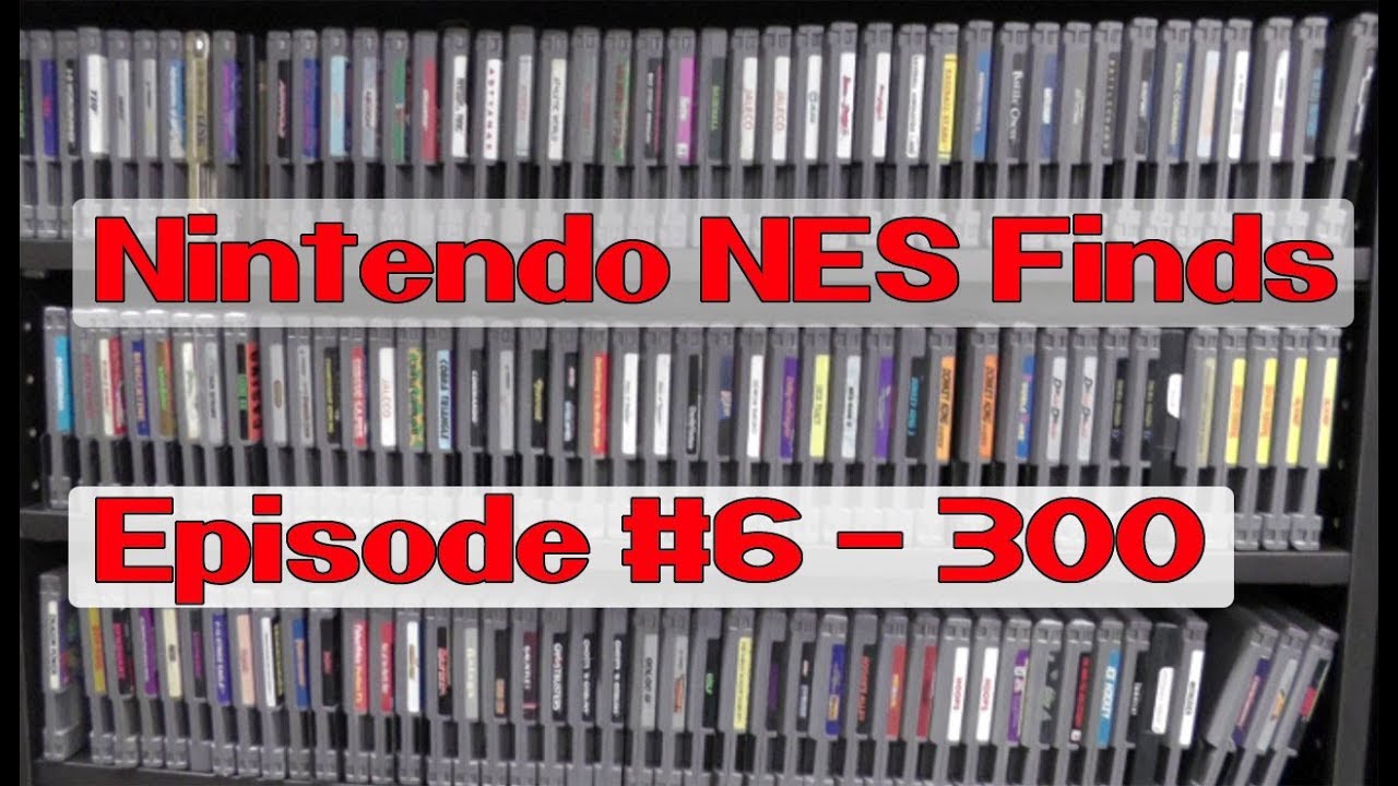 Nintendo NES finds - Episode #6 - 300 Milestone! - YouTube