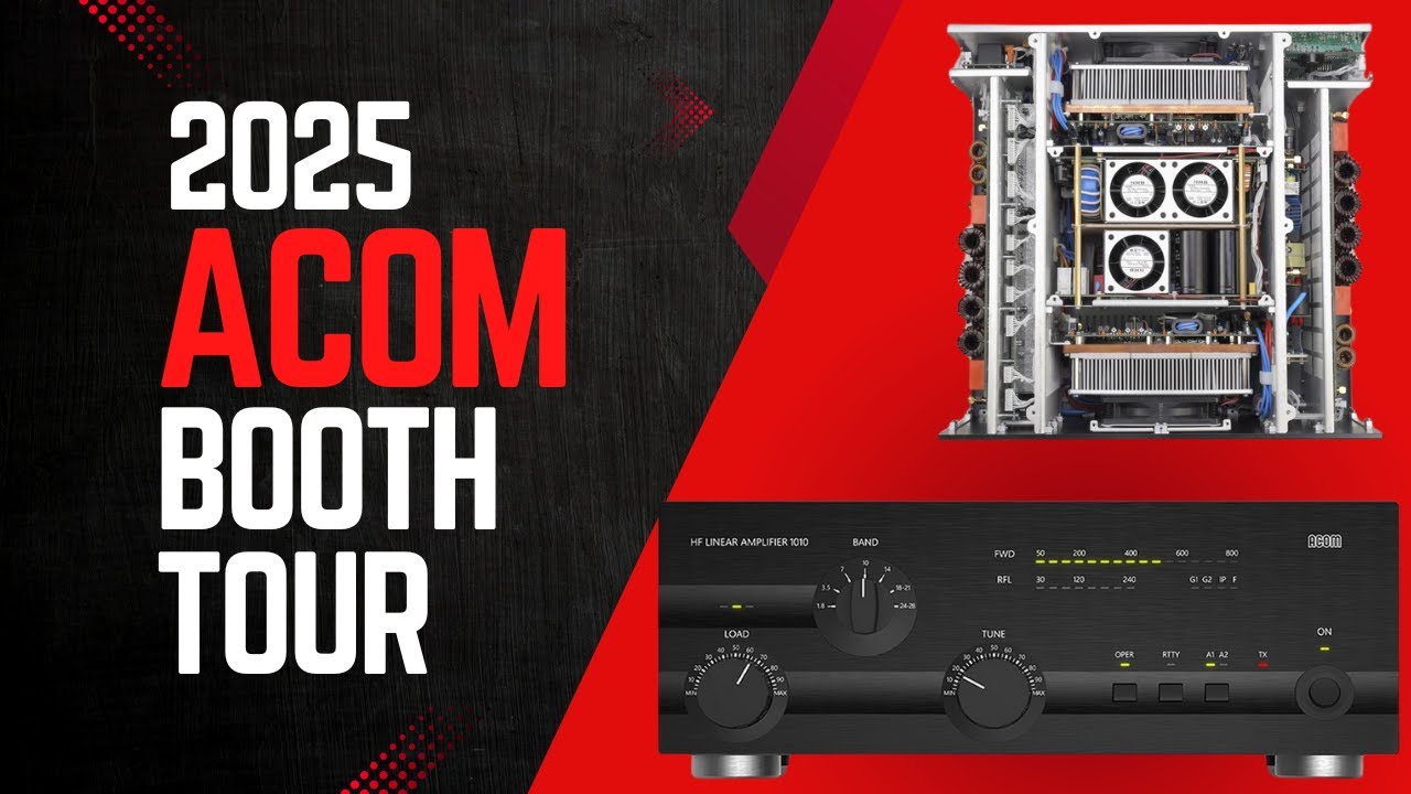 What’s New with ACOM Amplifiers for 2025 | Dayton Hamvention® Booth ...