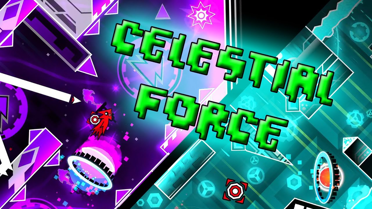Celestial Force 100% (EXTREME DEMON) by MindCap amd more | Geometry Dash | MrVadimas - YouTube