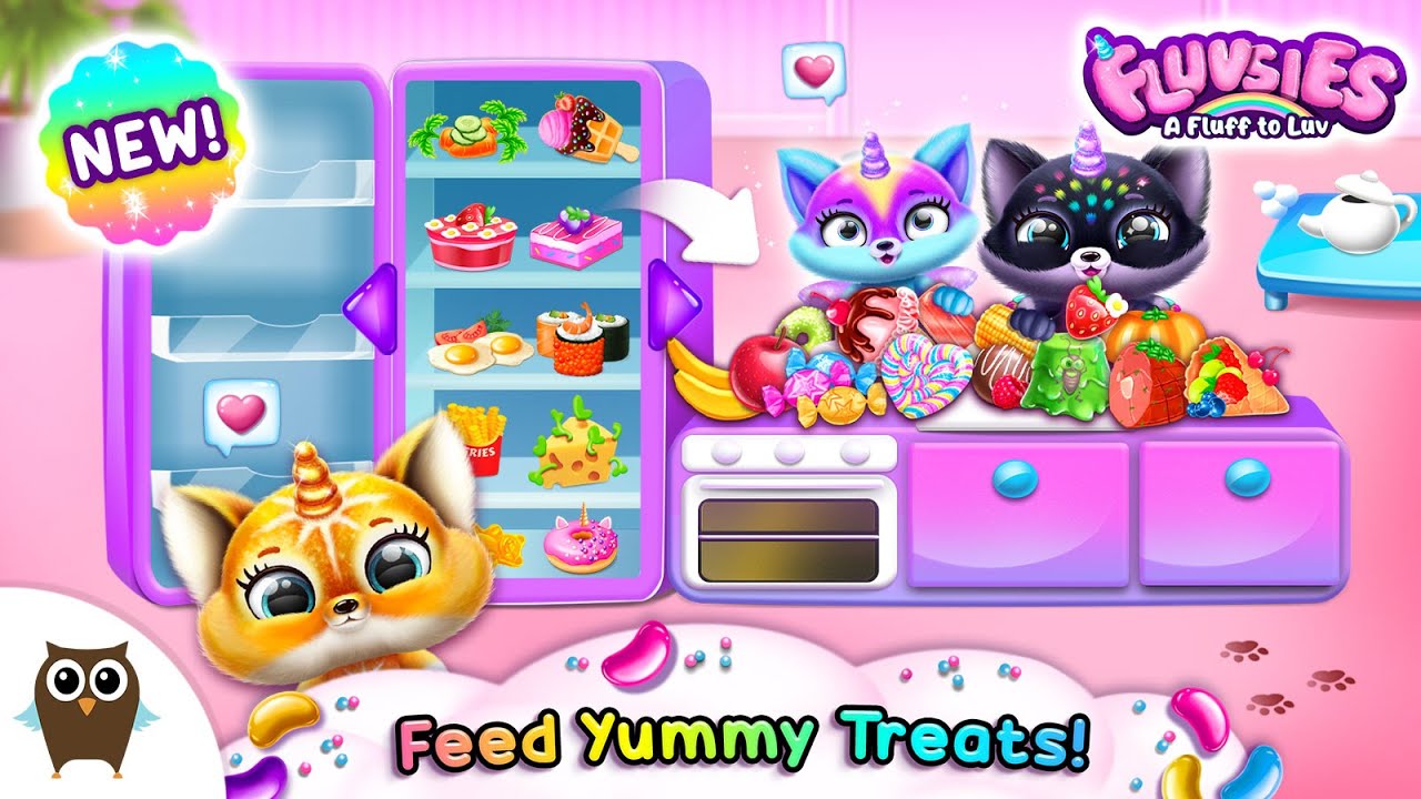 Fluvsies Kitchen 🍓 New Gameplay Trailer 🍎 Fluvsies - A Fluff to Luv ...