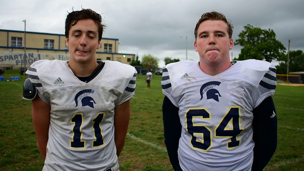 Holy Spirit preseason football video with John Bee and Colin Nolan ...
