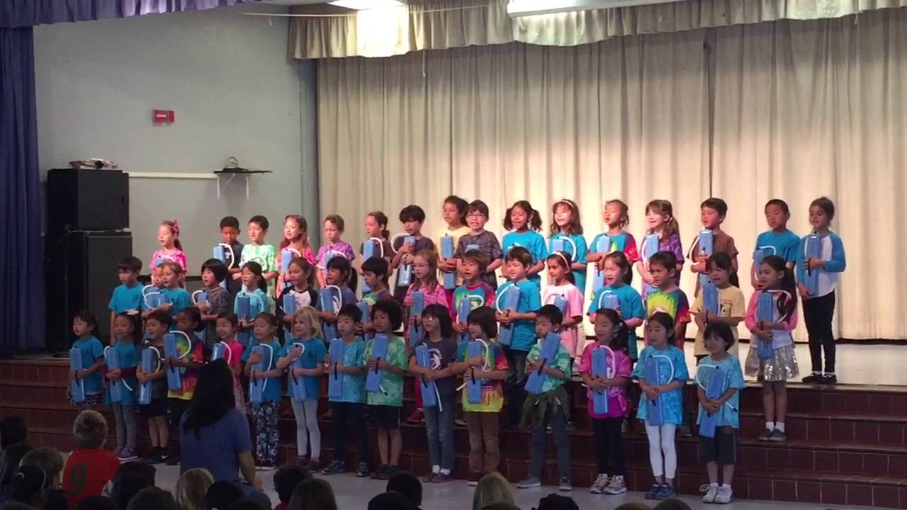 1st Grade Pianica Performance 5-25-16 - YouTube