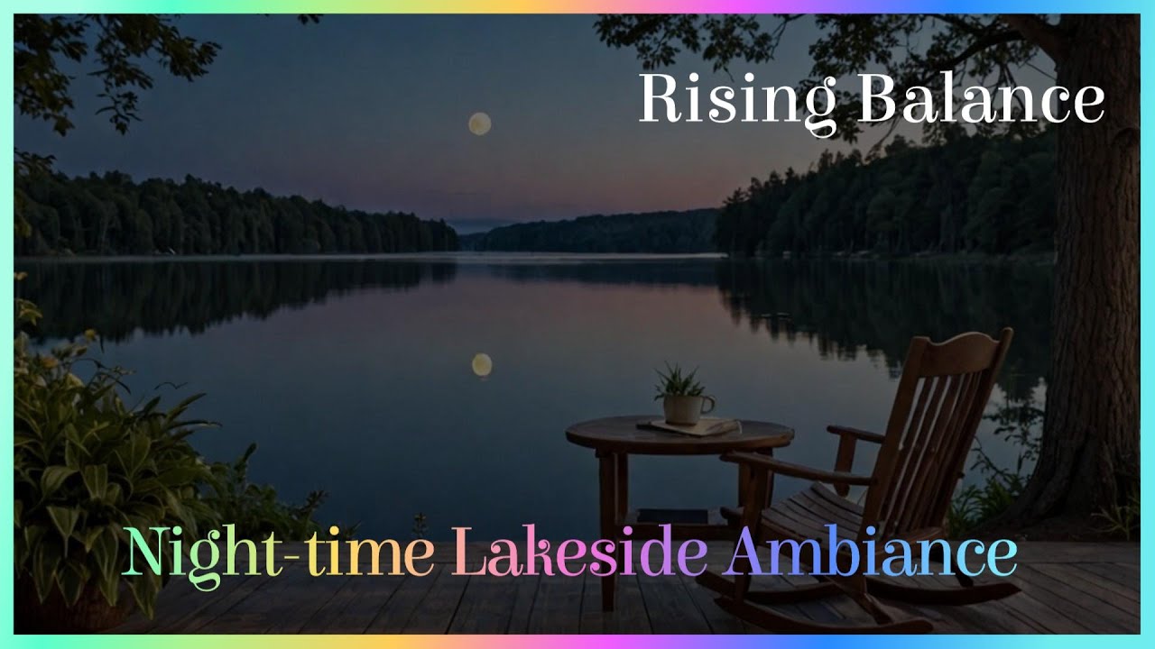 Night-time Lakeside Ambiance Relax - YouTube
