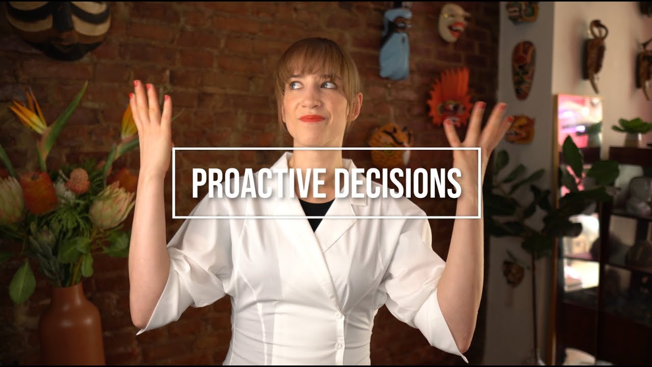 Reactive and proactive decision-making - YouTube