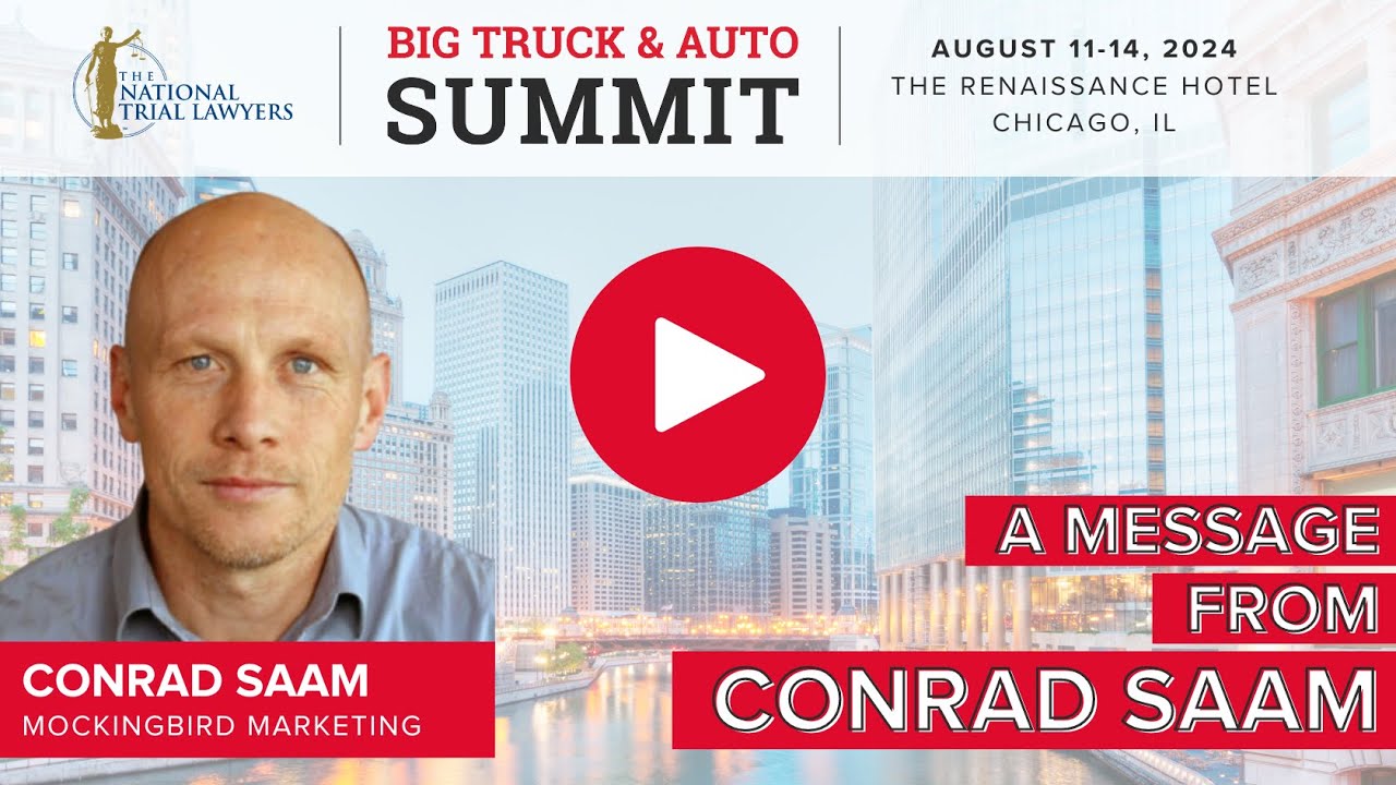 A Message From Conrad Saam | Big Truck and Auto Summit - YouTube