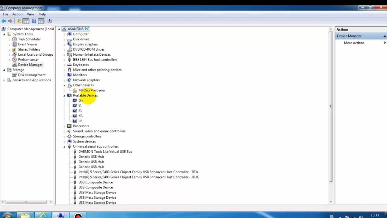วิธีติดตั้ง Drivers มือถือ android / how to Install MT65xx Preloader ...