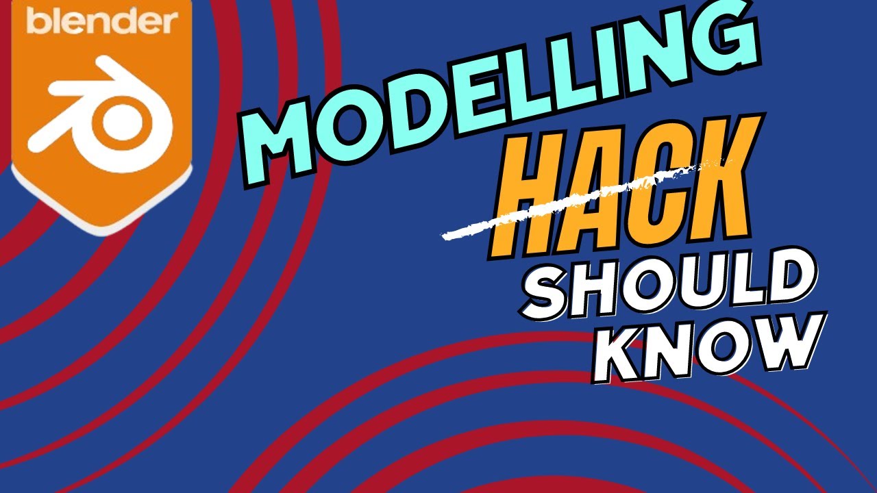 Modeling Hack In Blender | Uni World Tech - YouTube