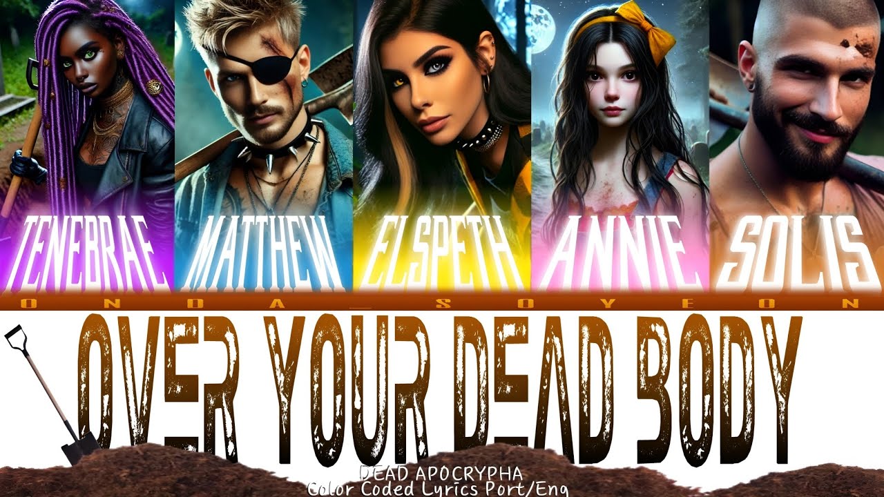 DEAD APOCRYPHA — Over Your Dead Body (Color Coded Lyrics) - YouTube