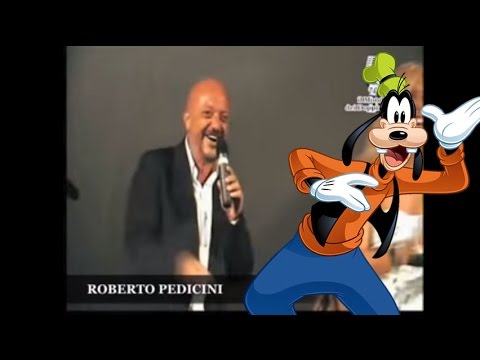 ROBERTO PEDICINI, la voce di Pippo | enciclopediadeldoppiaggio.it - YouTube