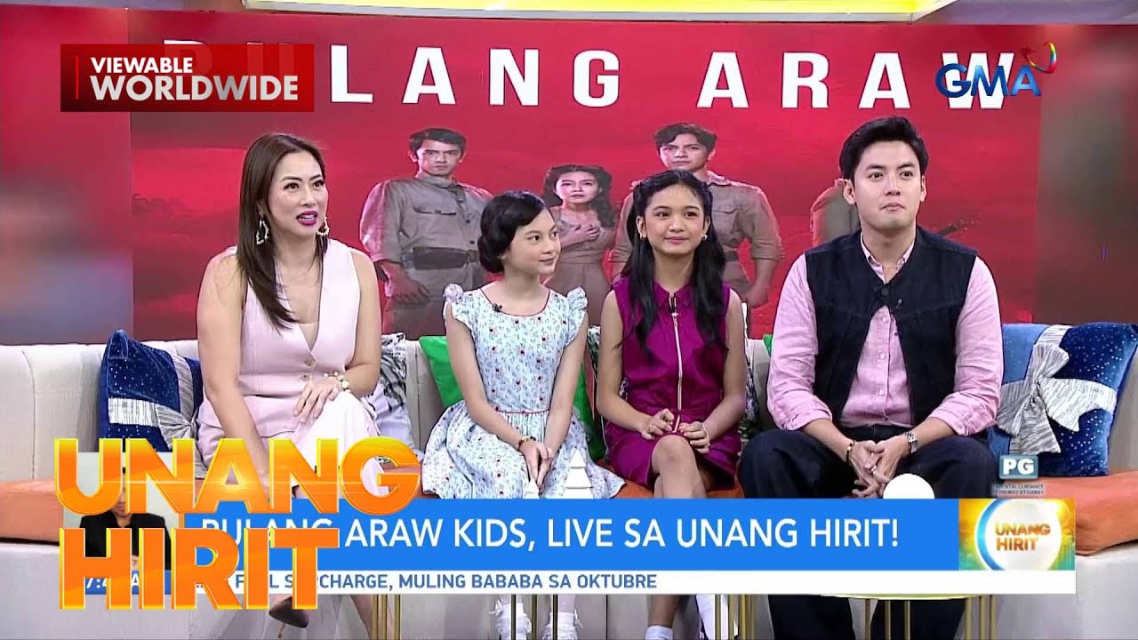 Pulang Araw kids, live sa Unang Hirit | Unang Hirit - YouTube
