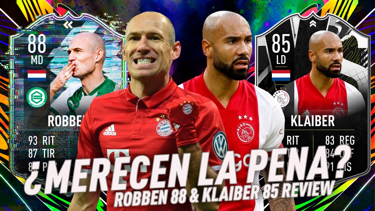 ROBBEN 88 FLASHBACK & KLAIBER 85 SBC REVIEW ¿MERECEN LA PENA? FIFA 21 ...