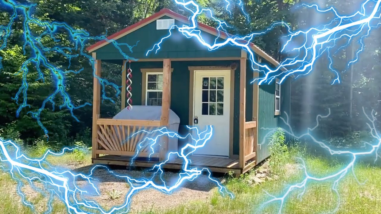Electrifying Times At The Off Grid Tiny Home (epic summer updates ...