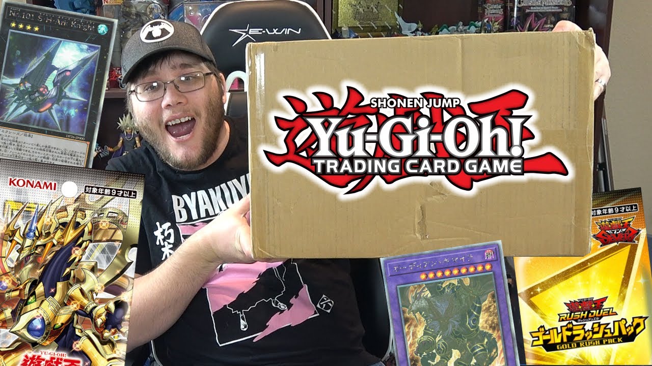 GIANT YU-GI-OH! BOX FROM JAPAN! Dimension Force Box + Exclusive Packs ...