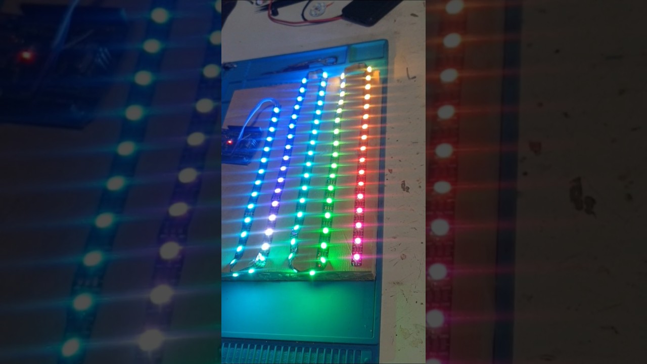 50+ Effects RGB WS2812B - YouTube