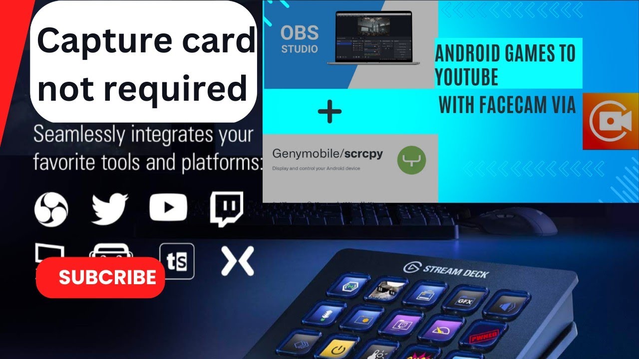 Streaming Android games on youtube via PC through OBS studio with help ...