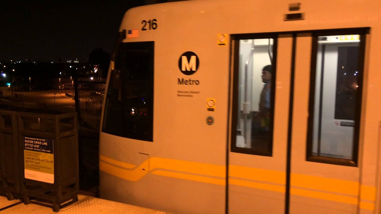LACMTA Metro Rail Refurbished Siemens P2000 #216 - YouTube