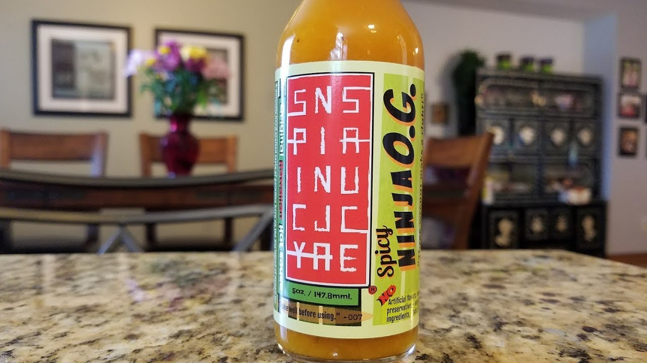 Spicy Ninja Sauce "S.N.S. - OG Three Wrongs Make a Right" Review - YouTube