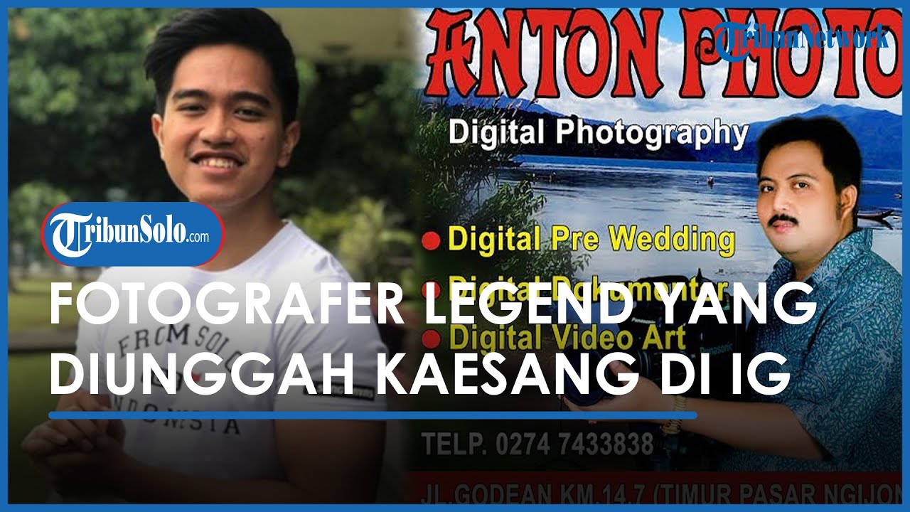 Sosok Pemilik Jasa Foto Legendaris Anton Photo yang Posternya Diposting ...