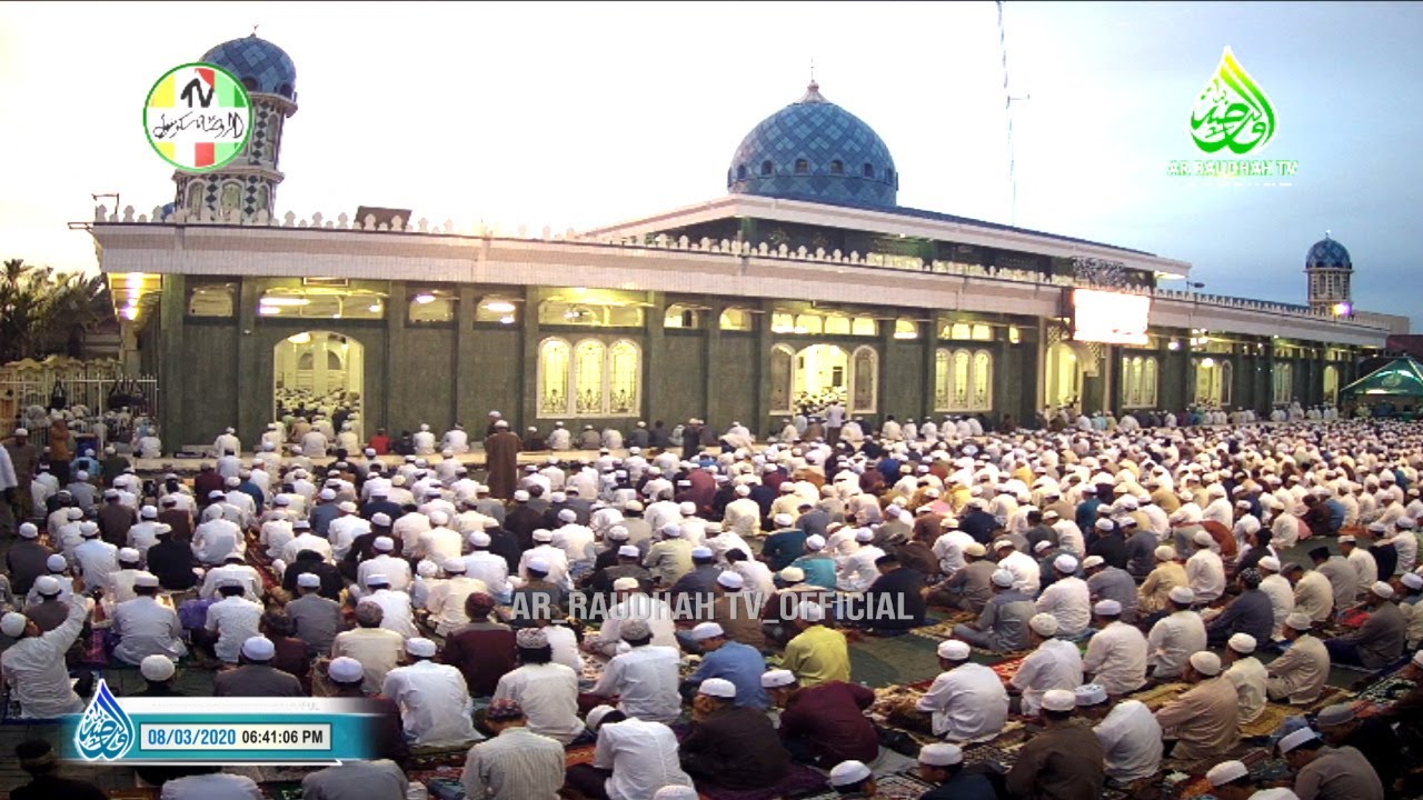 PEMBACAAN MAULID AL-HABSYI DI MUSHOLLA AR-RAUDHAH SEKUMPUL MTP KAL-SEL ...