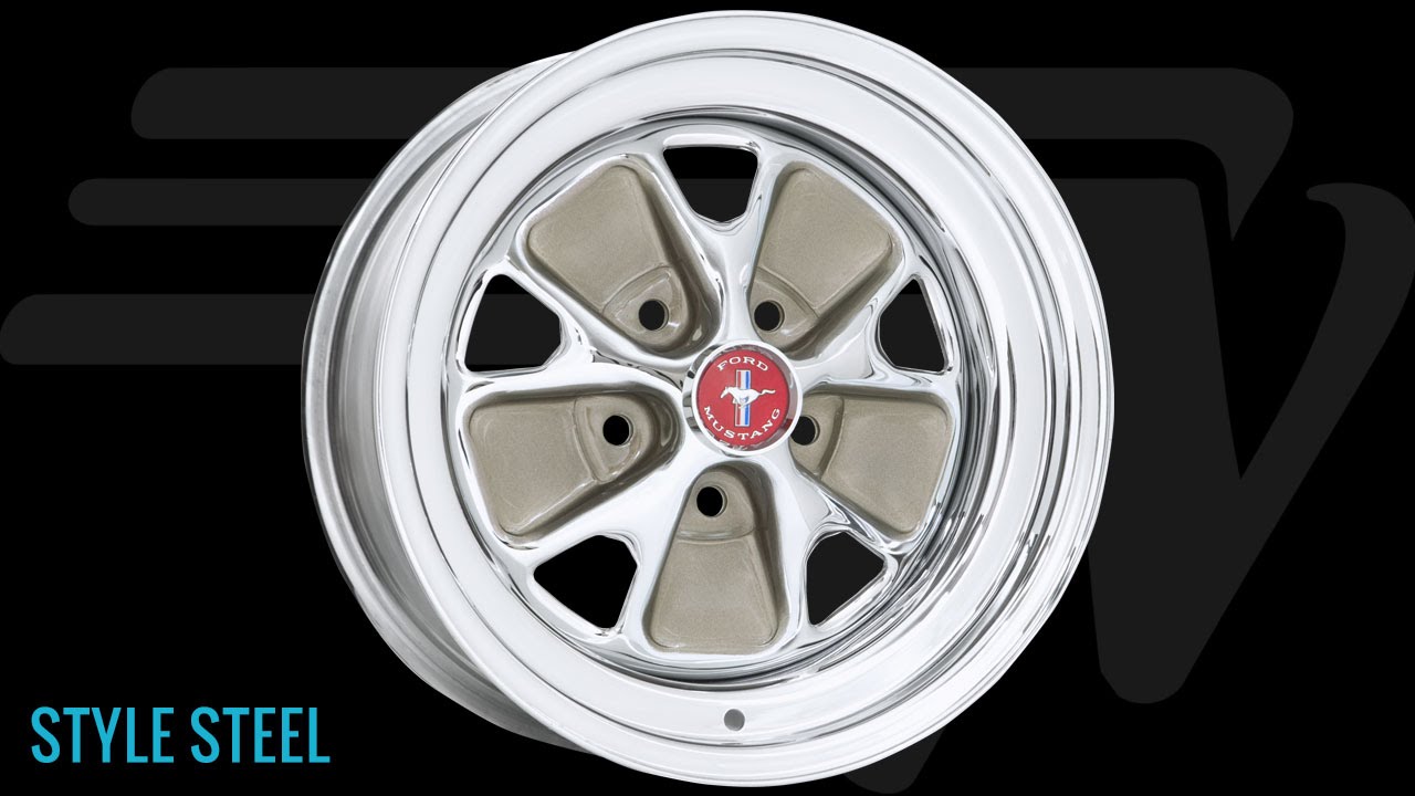 Wheel Vintiques Ford Style Steel Wheel - YouTube