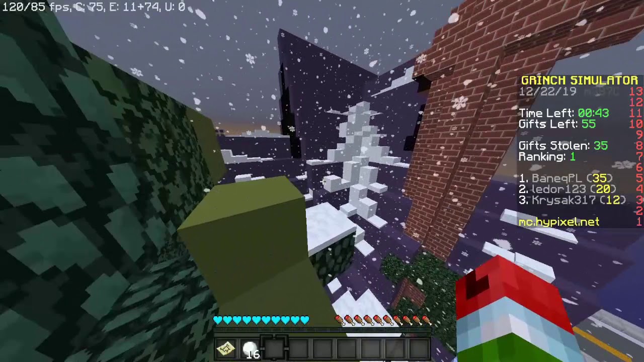 Hypixel Grinch Simulator #2 - YouTube