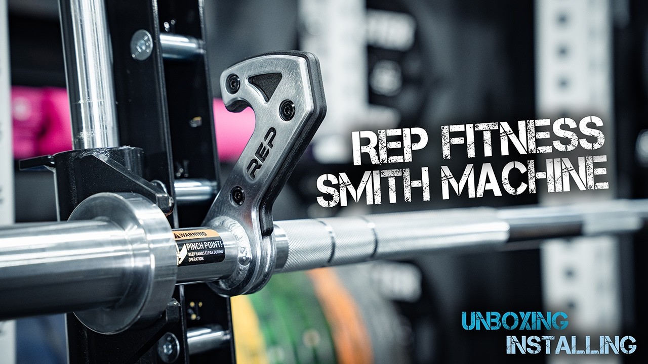 Rep Fitness Smith Machine Rack Attachment | Unboxing, Assembly & First ...