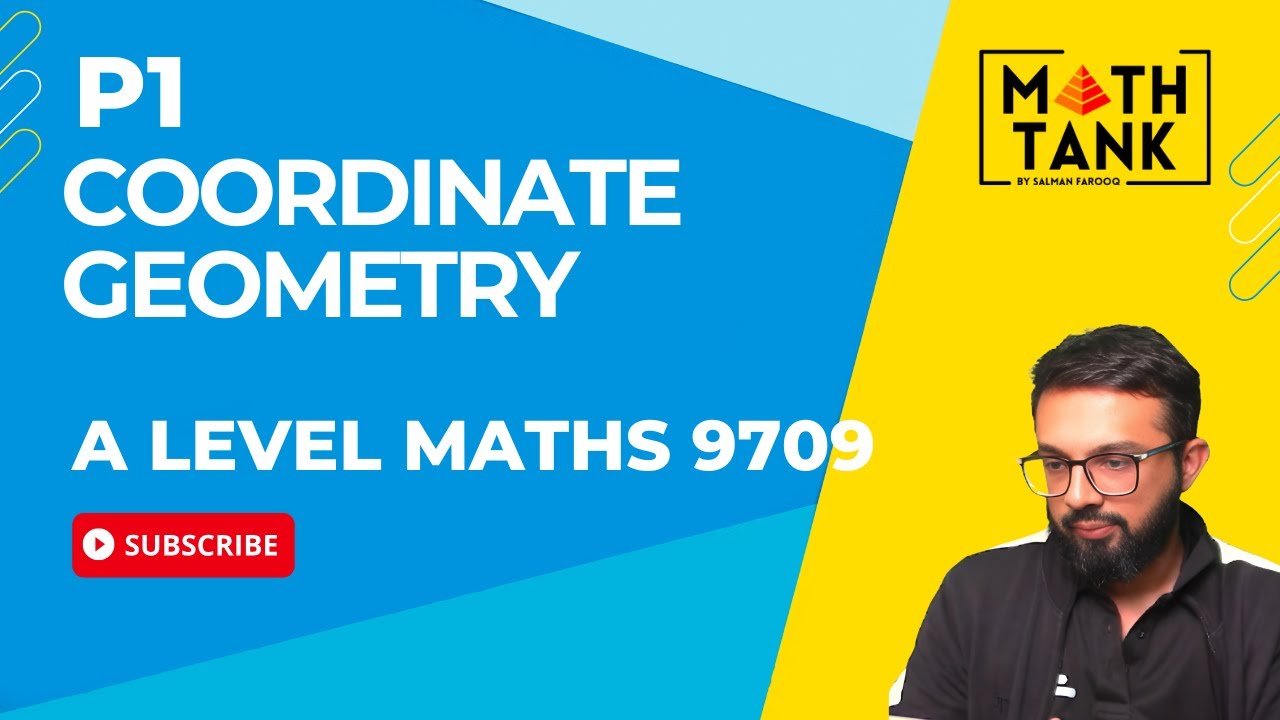 Coordinate Geometry for AS Level Maths 9709- Lecture 1- Add Mathematics ...