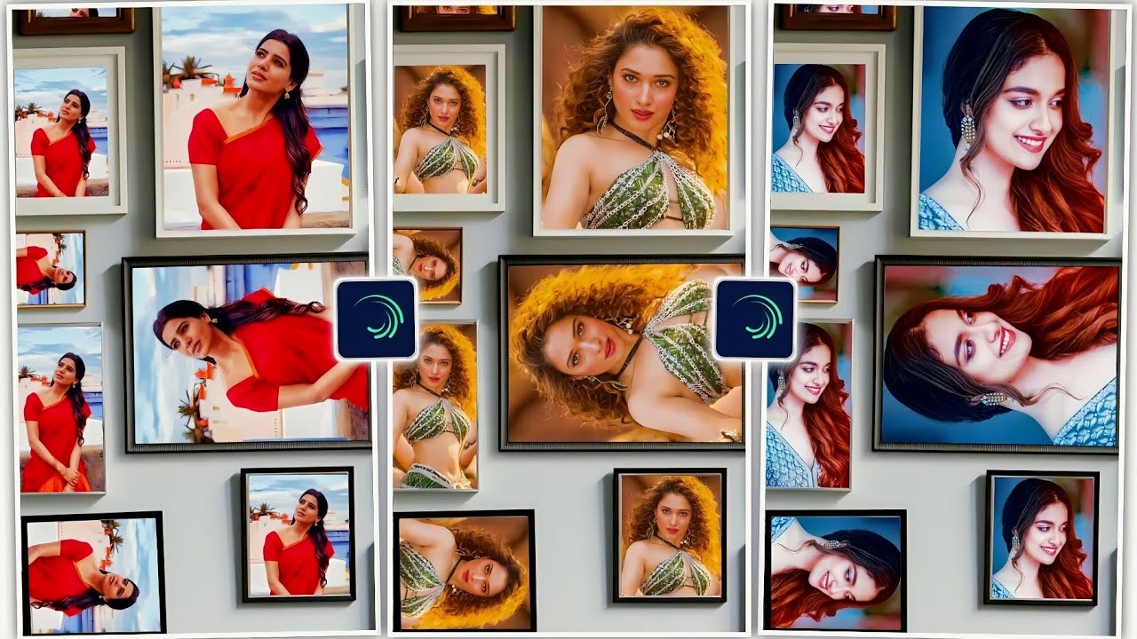 Instagram Trending Photo Frame Reels Video Editing in Alight Motion ...