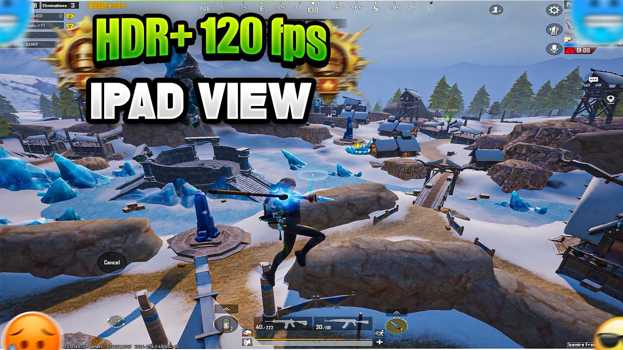 1920x1440 with 120 fps + ipad view | gameloop Secret to 120 FPS ...