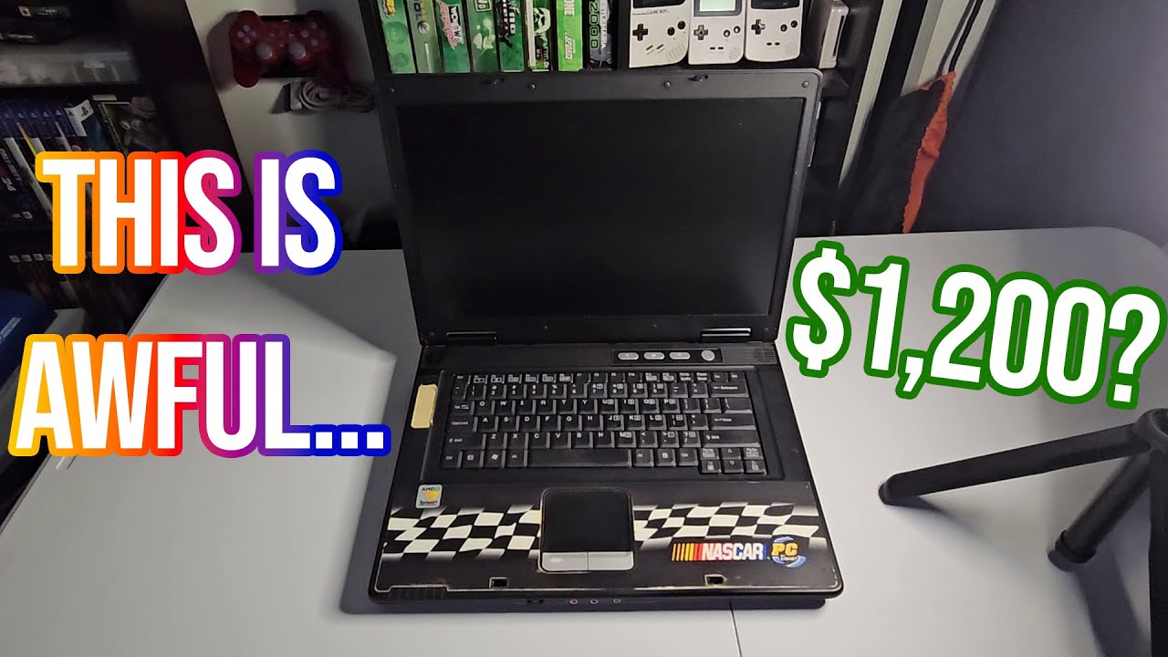 This RARE Windows XP Laptop Was A Disappointment.. - YouTube