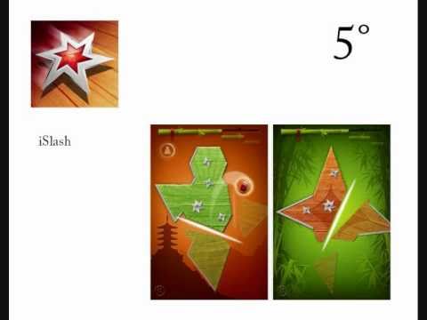 My Top 5 iPhone 4 Games arcade action - YouTube