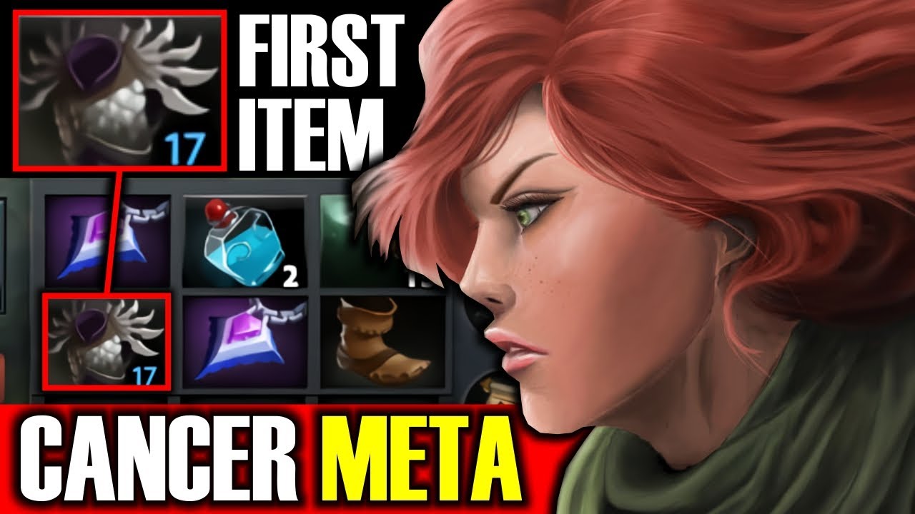 CANCER BUILD..!! New Meta Build Blade Mail 1st Item Windranger by ...