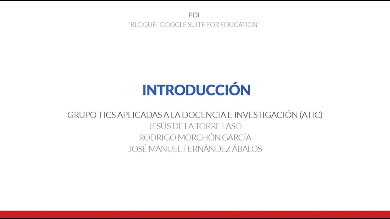 GOOGLE Introducción - YouTube